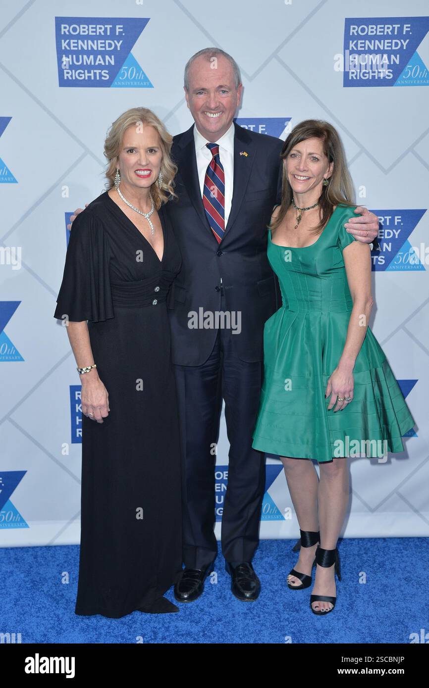 Kerry Kennedy, Phil Murphy and Tammy Murphy attending 50th Anniversary ...