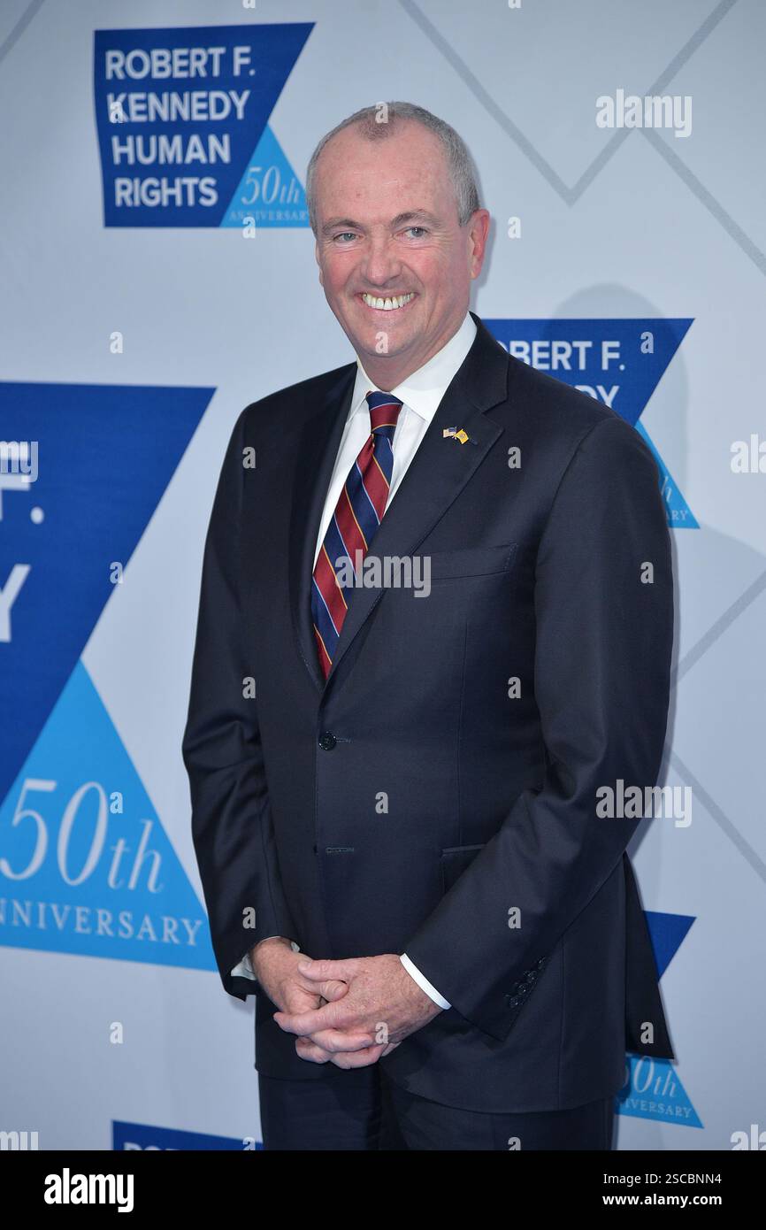 Phil Murphy attending 50th Anniversary Ripple of Hope Awards Dinner on ...