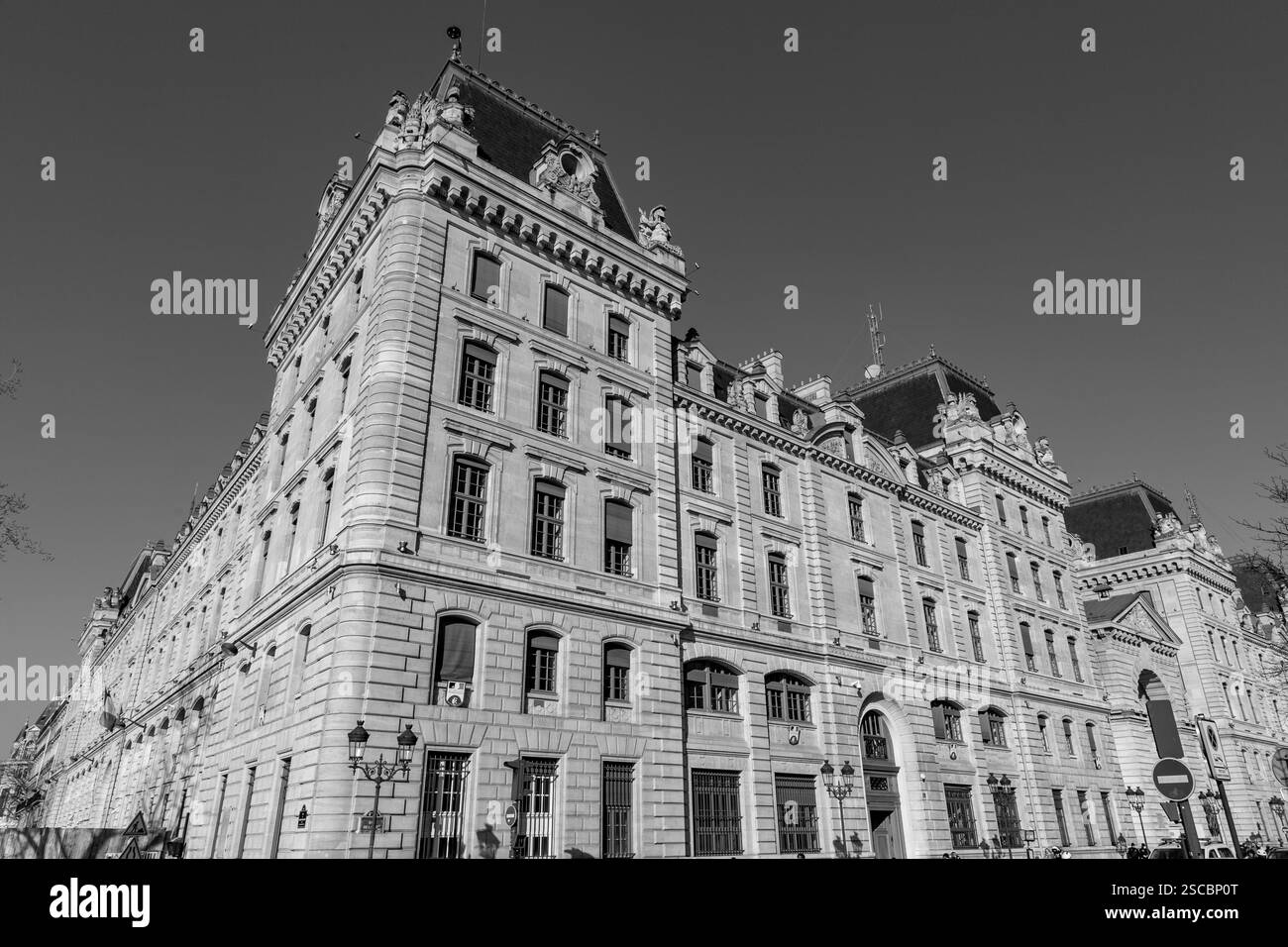 Paris, France - JAN 24, 2022: The Paris Police Prefecture is the unit ...