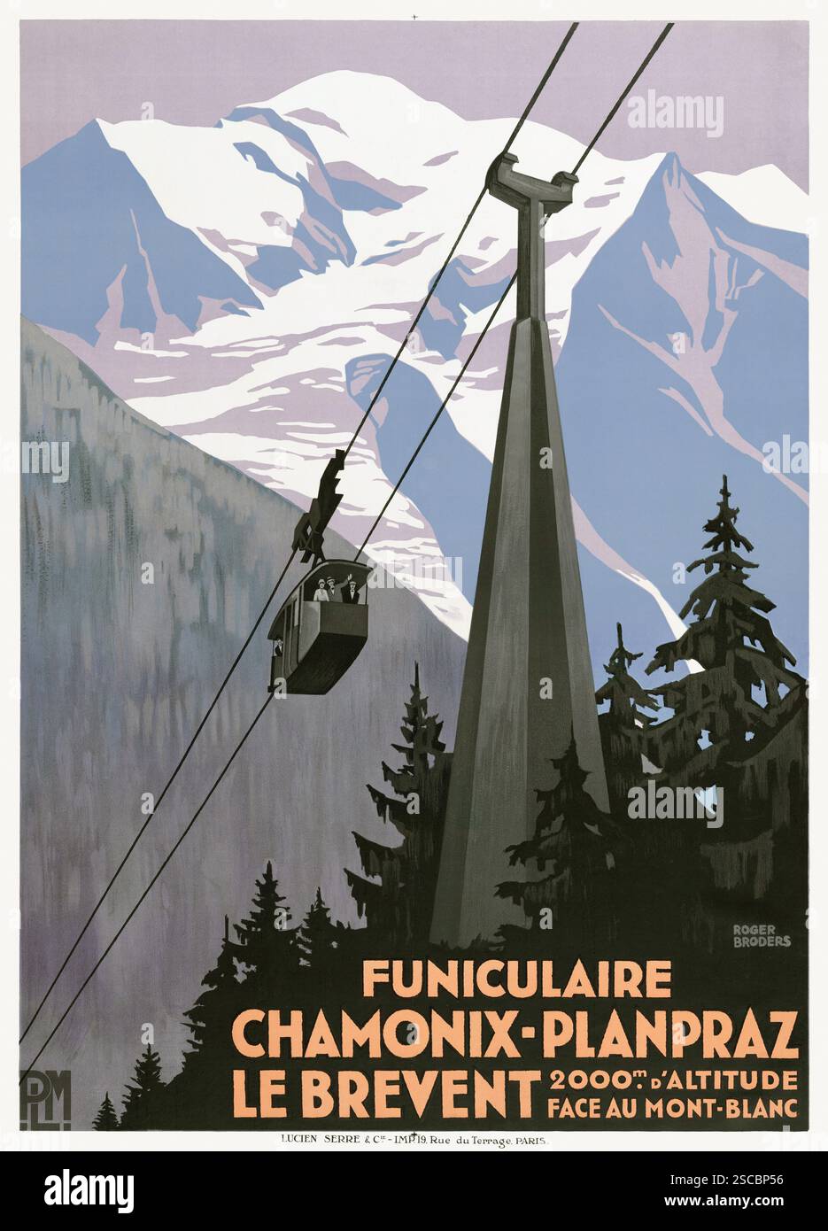Funiculaire chamonix planpraz hi-res stock photography and images - Alamy