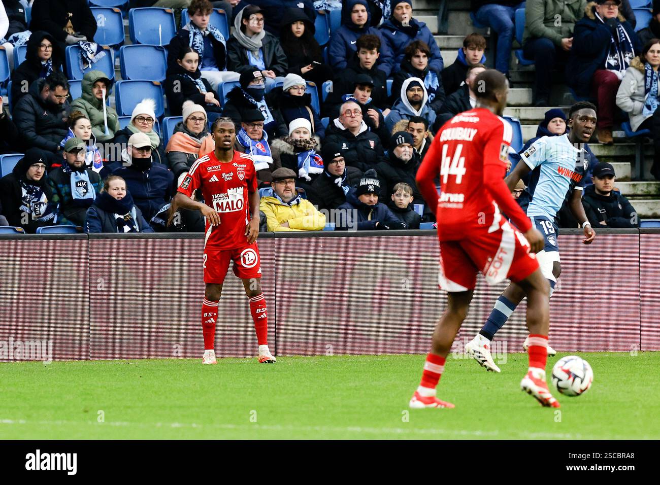12 Luck ZOGBE (sb29) during the Ligue 1 MCDonald's match between Le ...