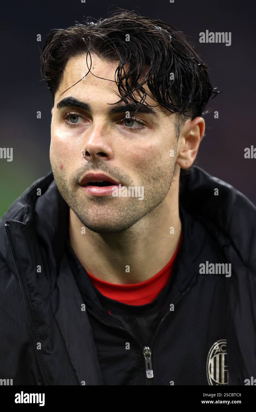 Milano, Italy. 05th Feb, 2025. Riccardo Sottil of Ac Milan looks on ...