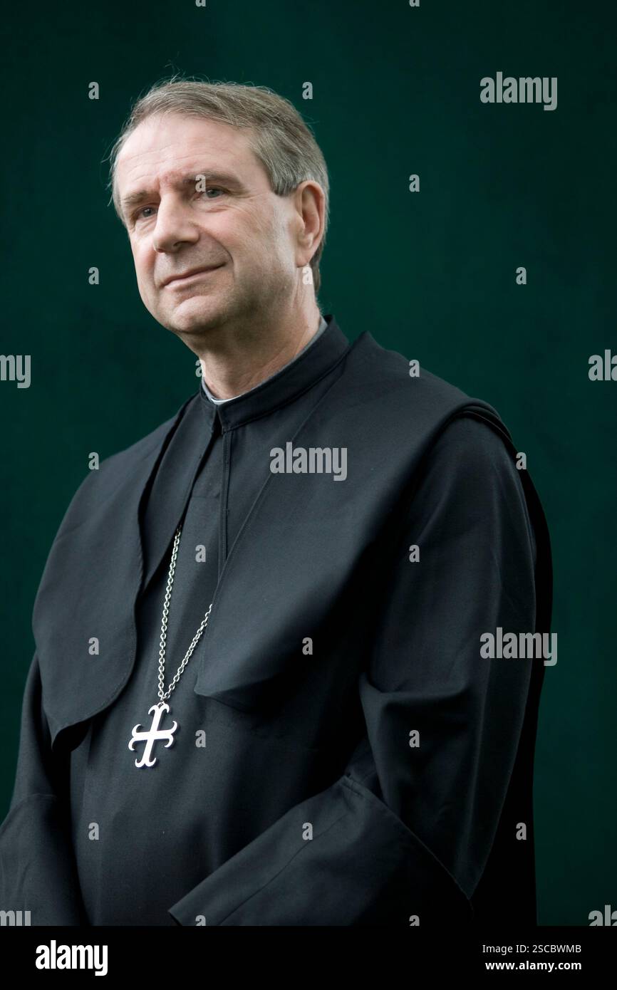 British television presenter Abbot Christopher Jamison, pictured at the ...