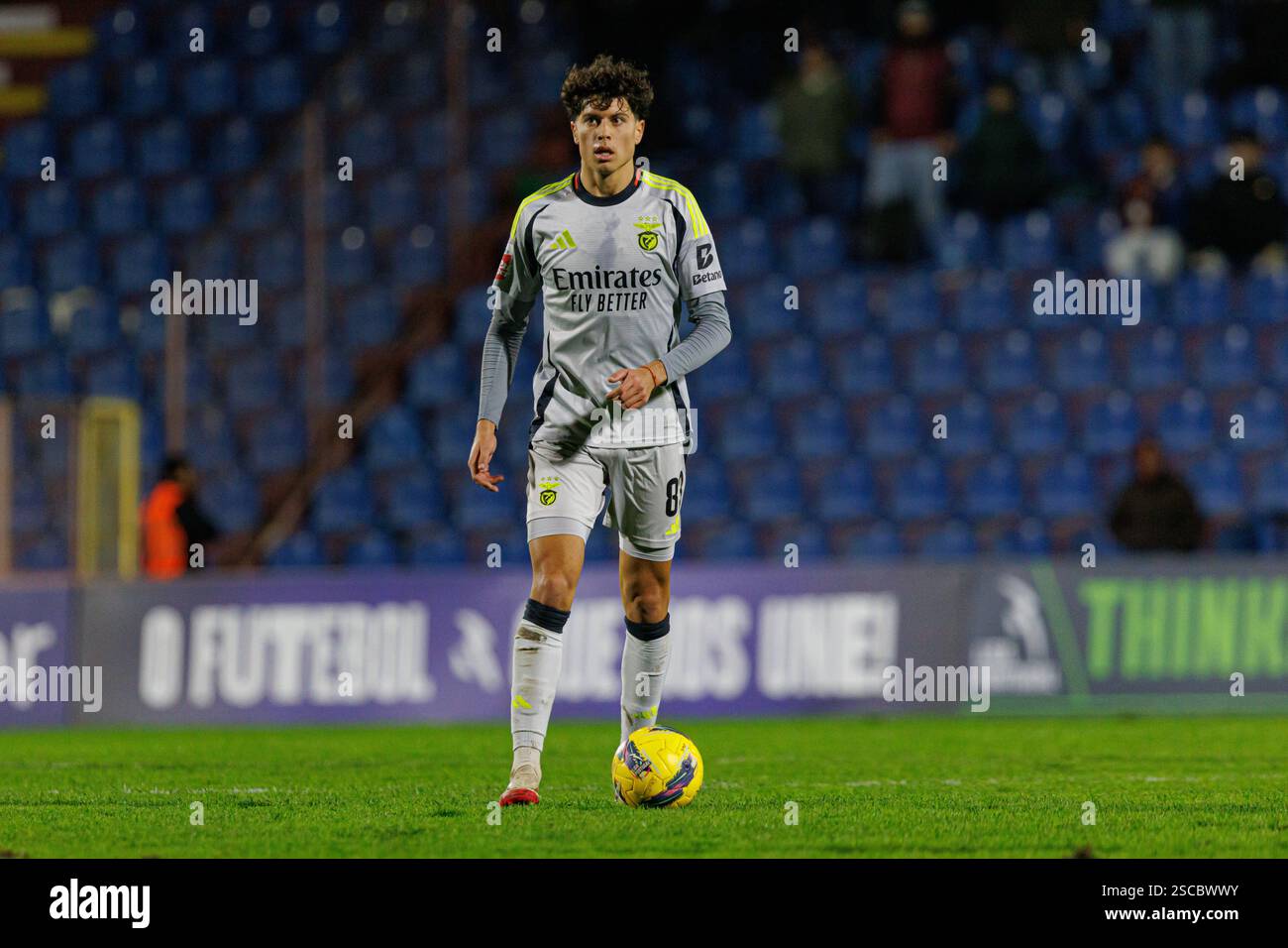 Rafael Luis seen during Liga Portugal 2 game between teams of SCU ...