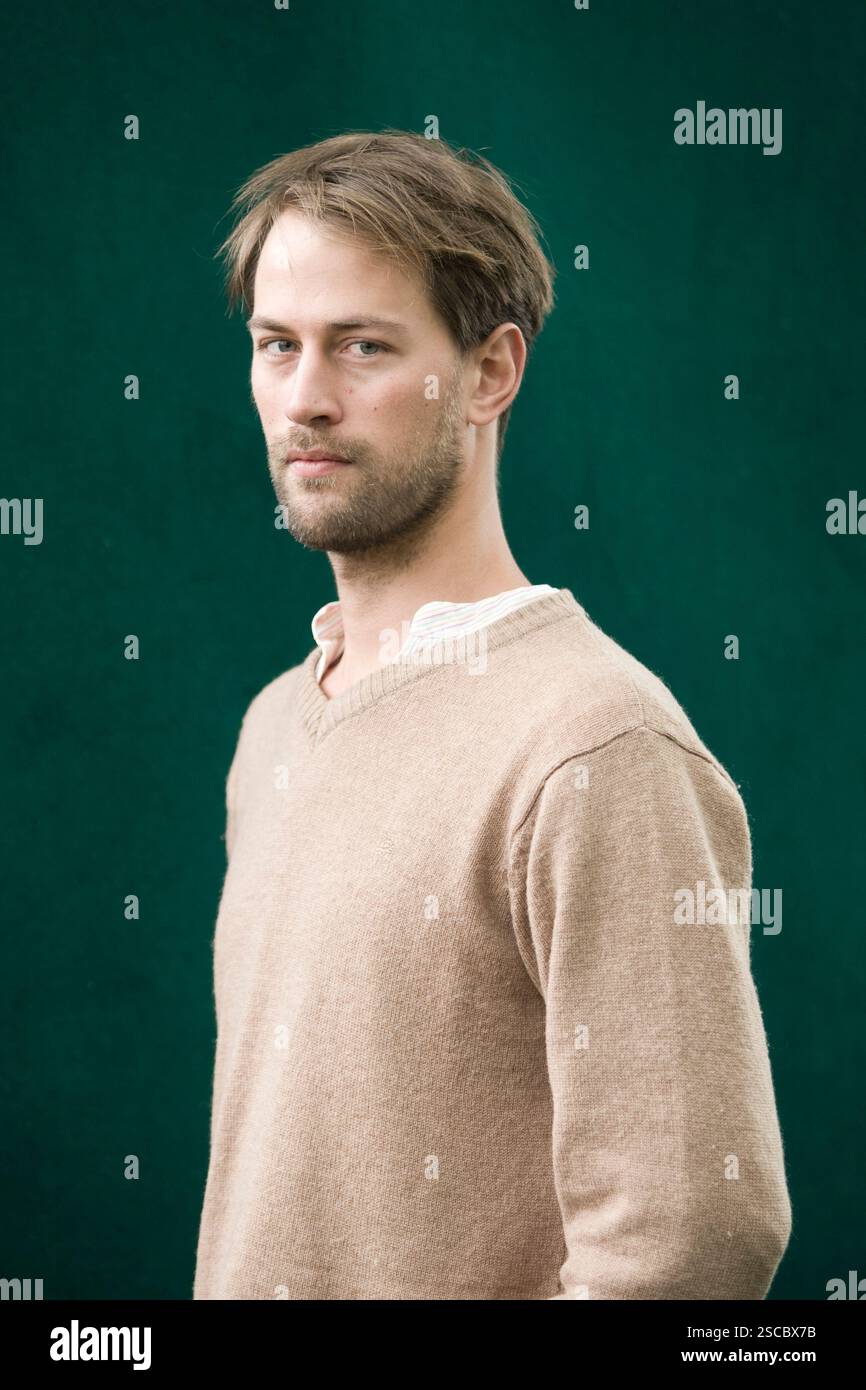 English writer and historian Tristram Stuart, pictured at the Edinburgh ...