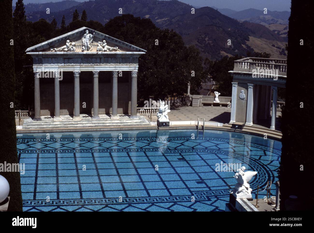 San Simeon, CA., U.S.A. 1982. William R. Hearst Castle. San Simeon ...