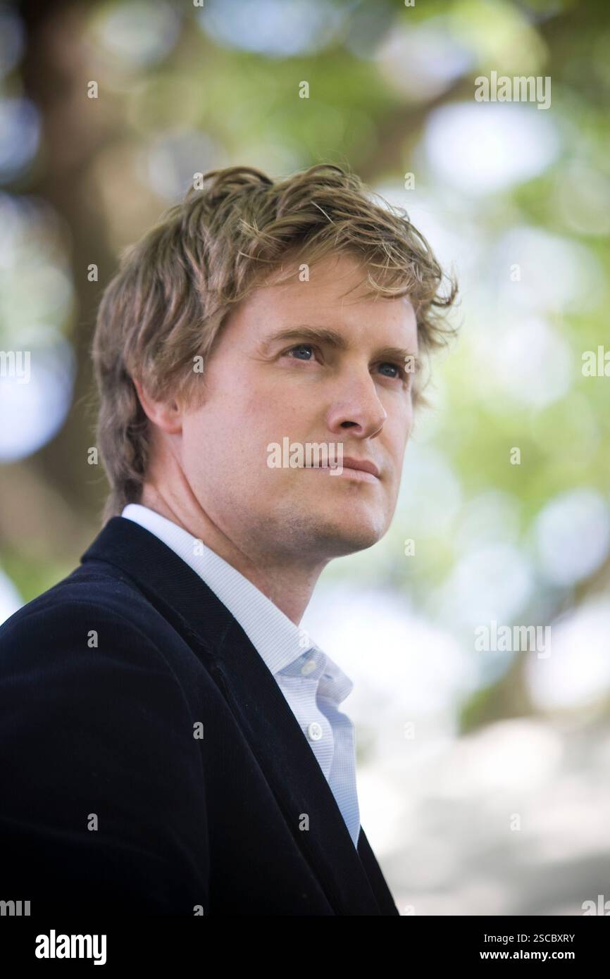 British historian and television presenter Tristram Hunt, pictured at ...