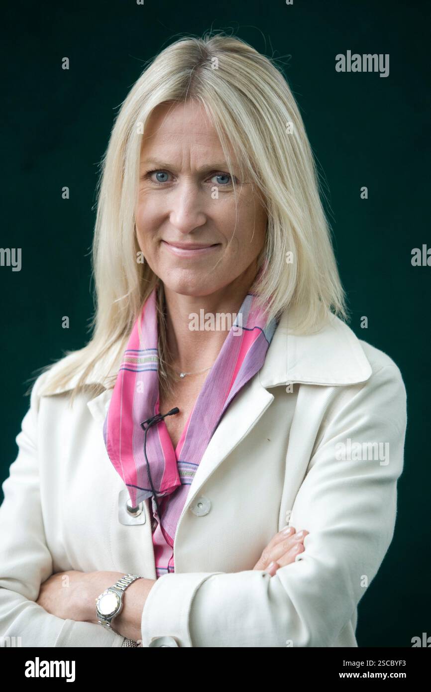 British journalist and advisor to Cherie Blair, Fiona Millar, pictured at the Edinburgh ...