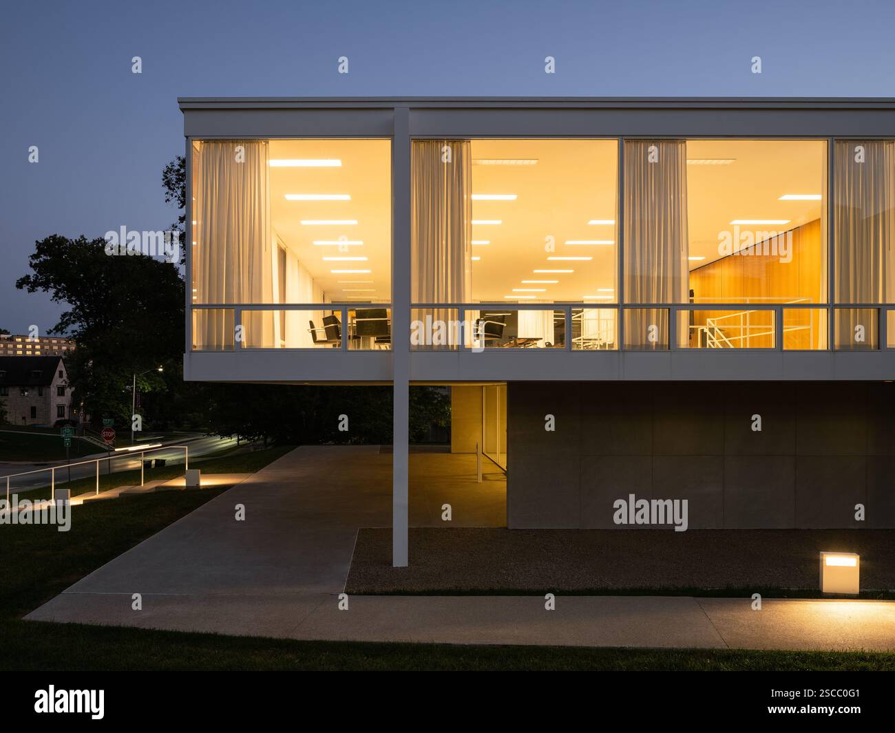 Mies van der Rohe Building, Location: Bloomington IN, Architect: Thomas ...