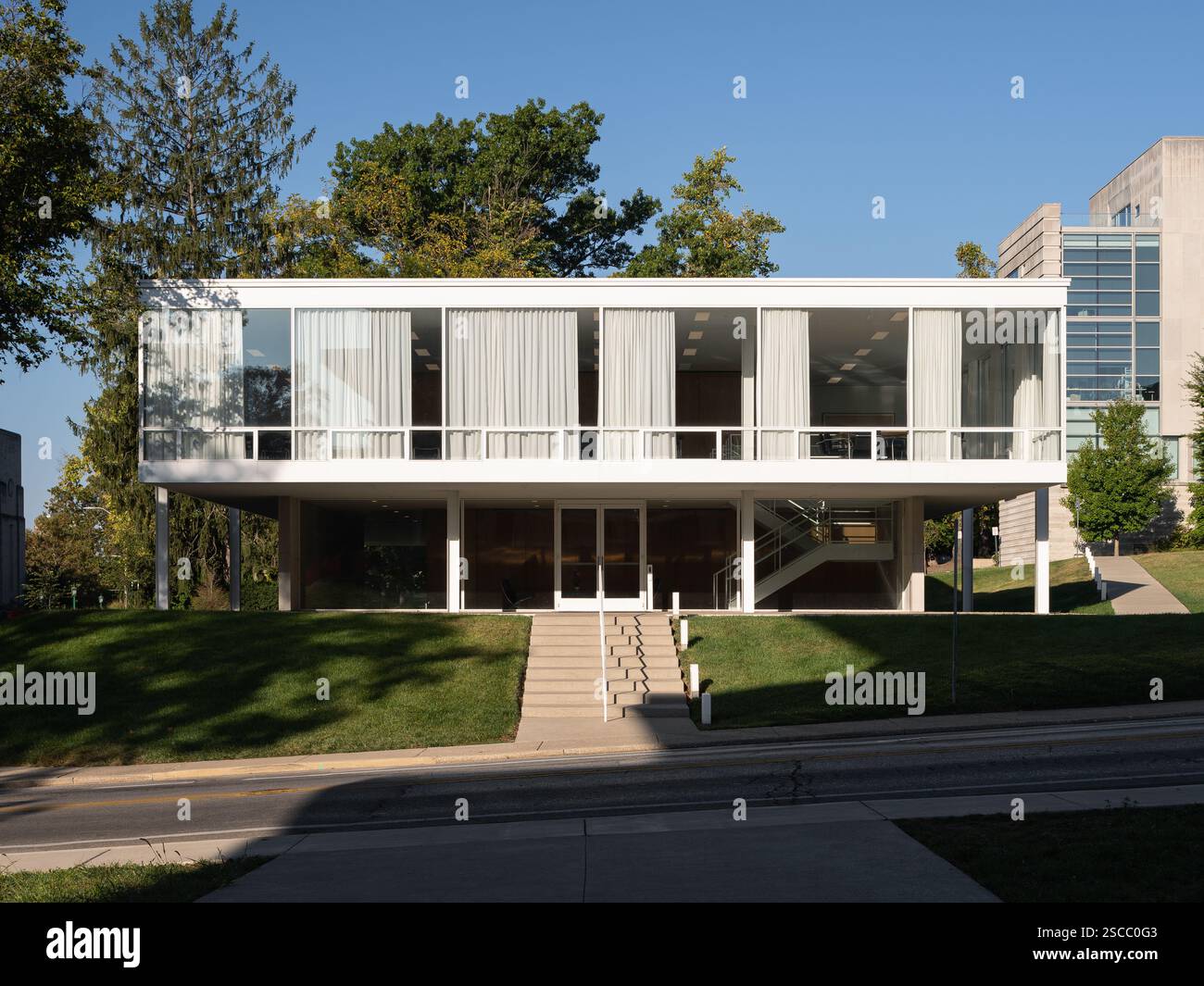 Mies van der Rohe Building, Location: Bloomington IN, Architect: Thomas ...