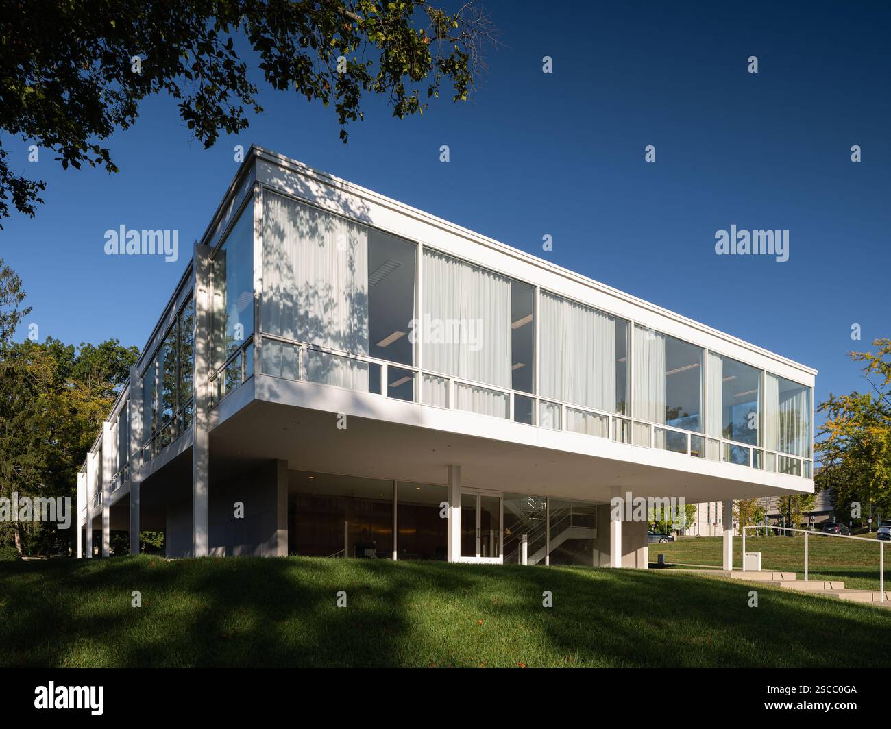 Mies van der Rohe Building, Location: Bloomington IN, Architect: Thomas ...