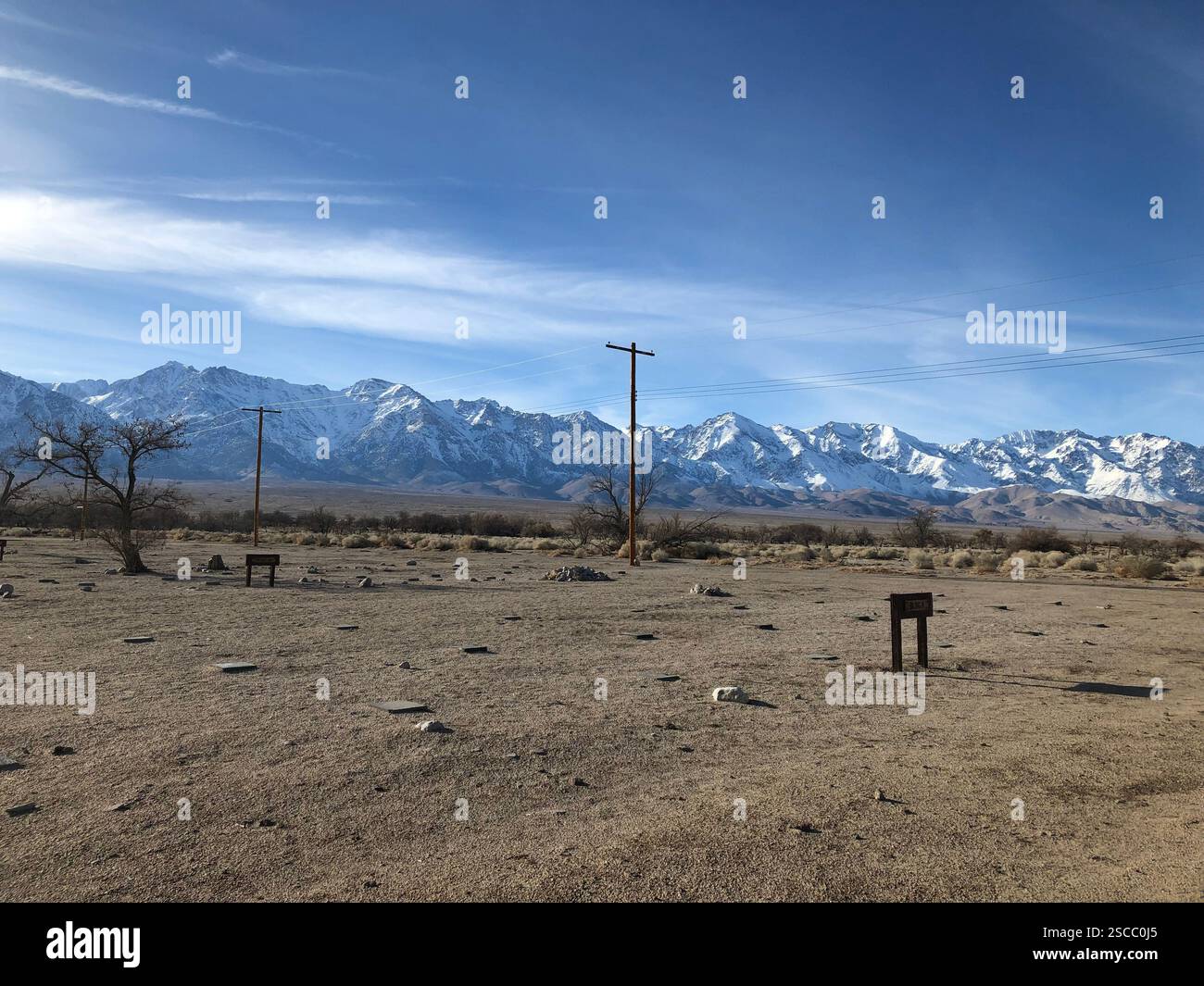 Manzanar National Historic Site, in California’s Owens Valley, preserves the history of one of ...