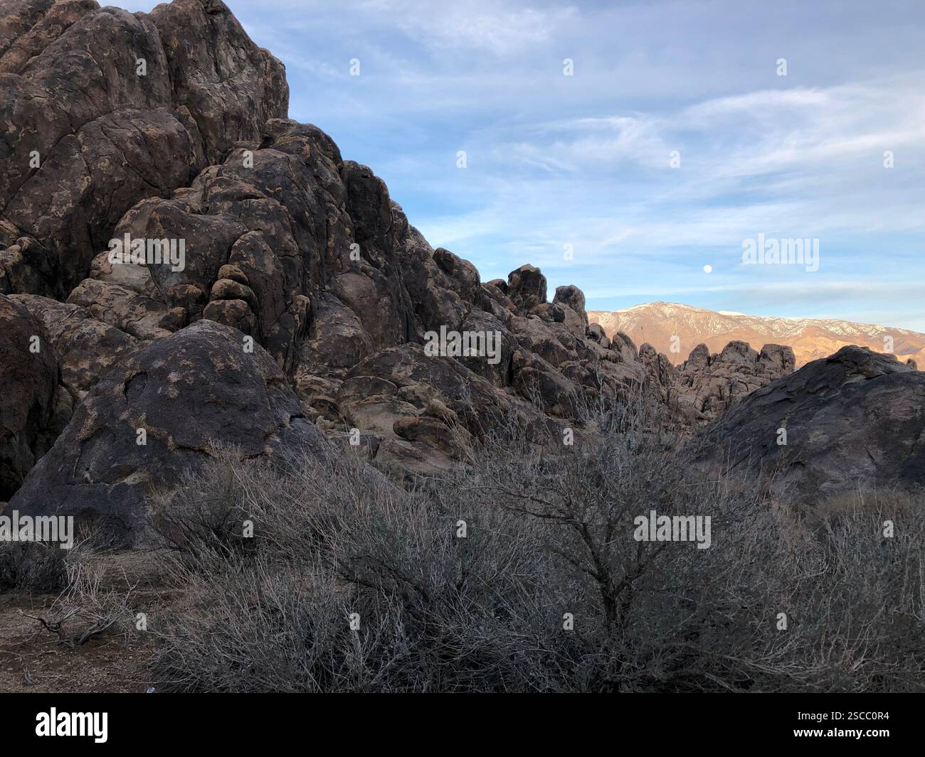 Scenic View of Alabama Hills National Scenic Area in Lone Pine ...