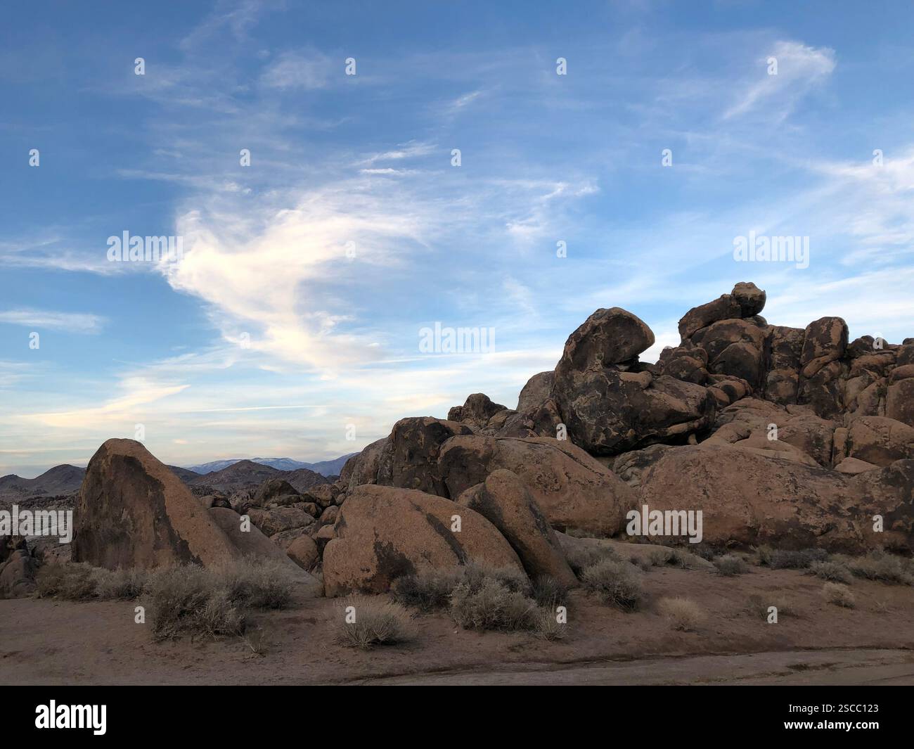 Scenic View of Alabama Hills National Scenic Area in Lone Pine ...