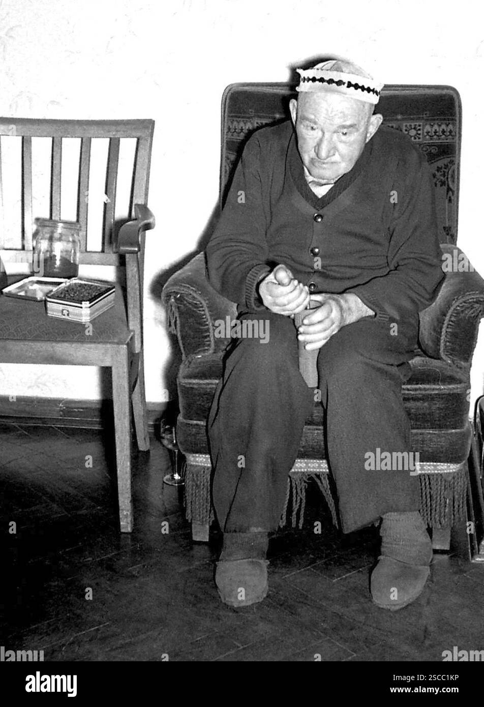 On the occasion of the death of Joseph Stalin, a wreath is laid in ...