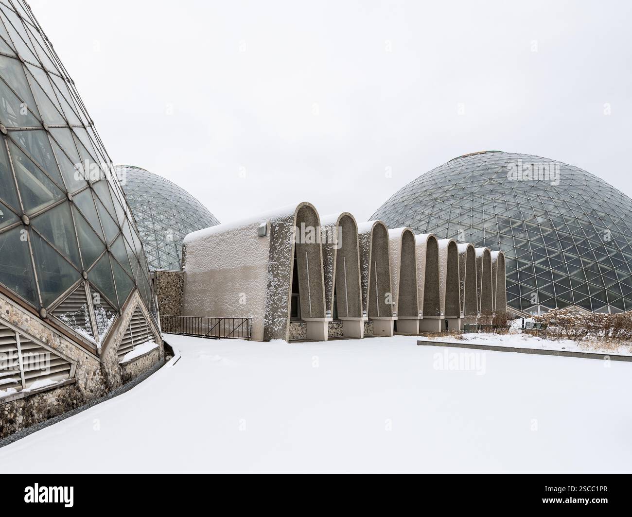 Mitchell Park Domes, Location: Milwaukee WI, Architect: Donald L. Grieb ...
