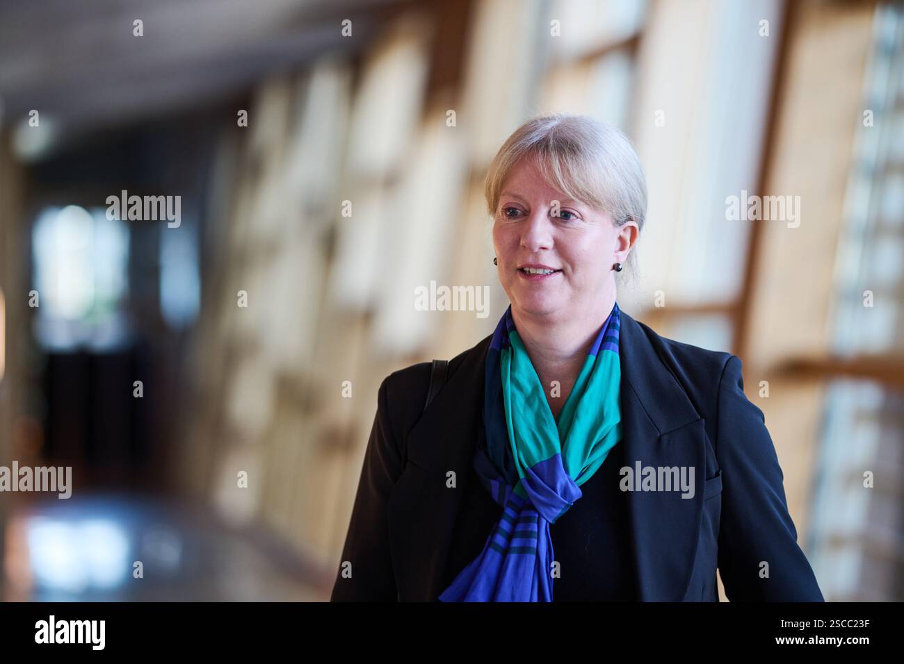 Edinburgh Scotland, UK 06 February 2025. Cabinet Secretary for Finance ...