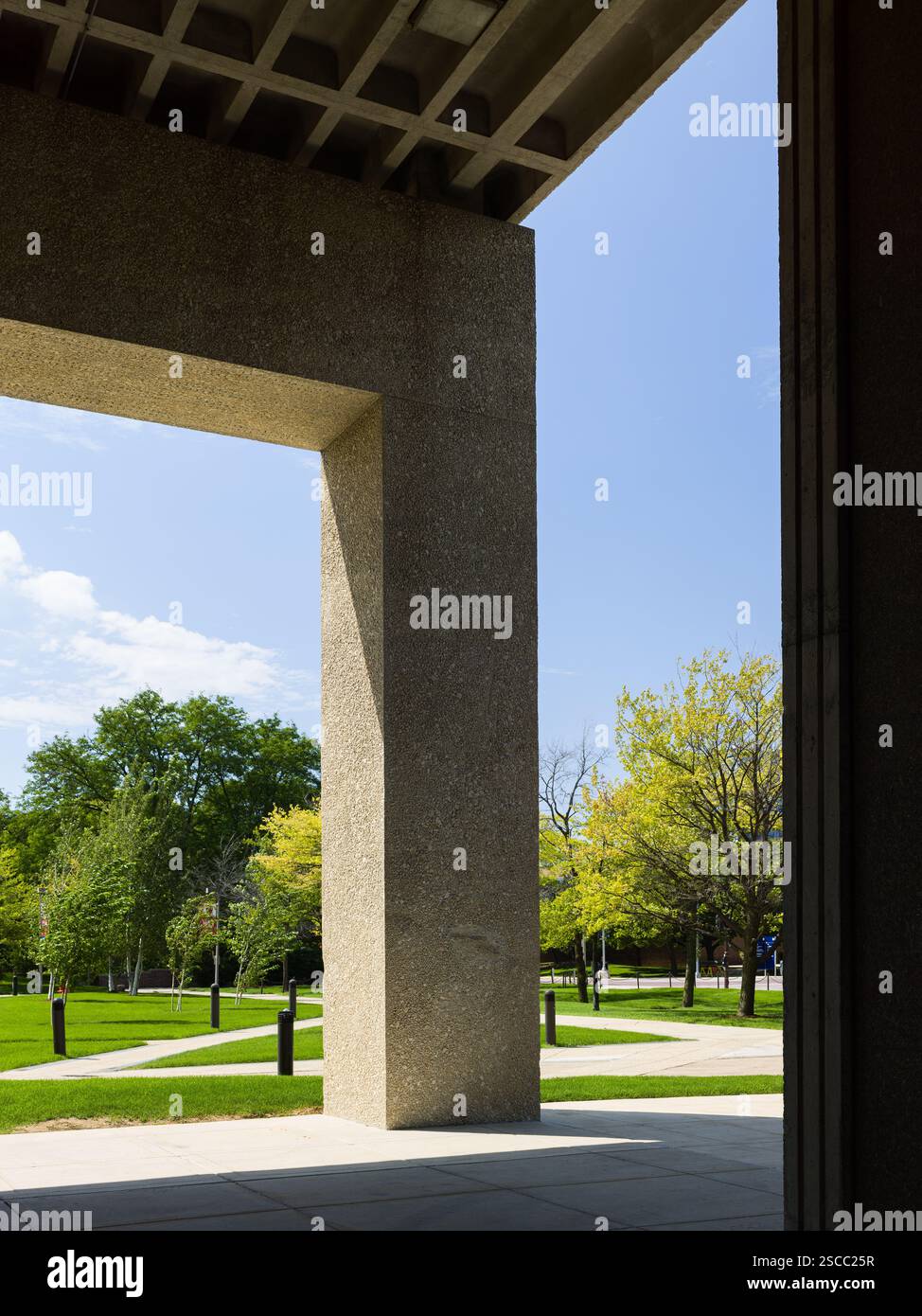 UIC University Hall , Location: Chicago, IL Architect: Skidmore, Owings ...