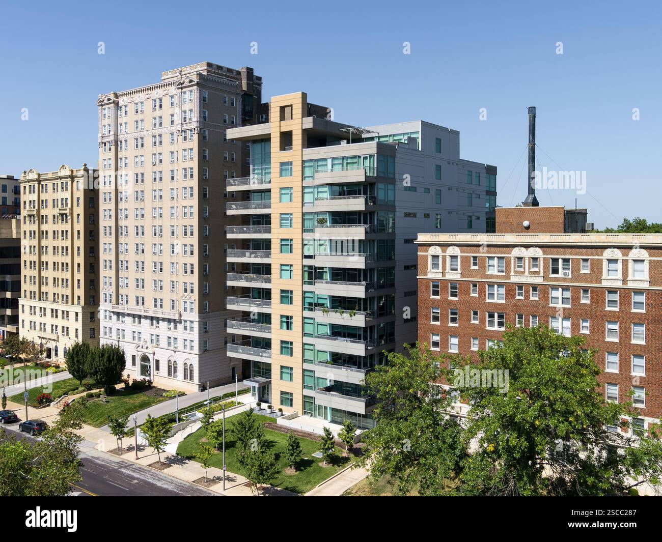 4545 Lindell, Location: St. Louis MO, Architect: Louis Sauer Stock ...