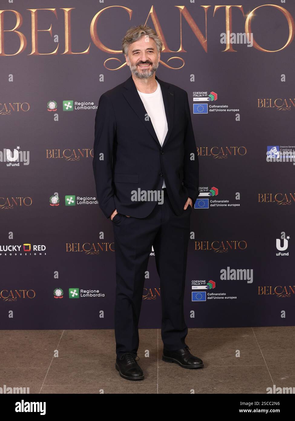 Rome, Quattro Fontane cinema, photocall Rai TV series "Belcanto". In ...
