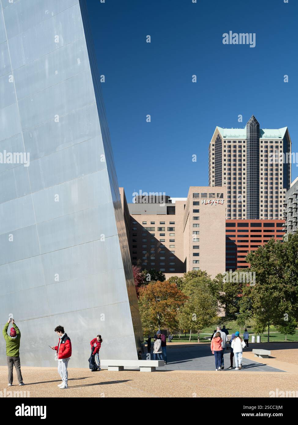 Gateway Arch, Location: St. Louis MO, Architect: Eero Saarinen Stock ...