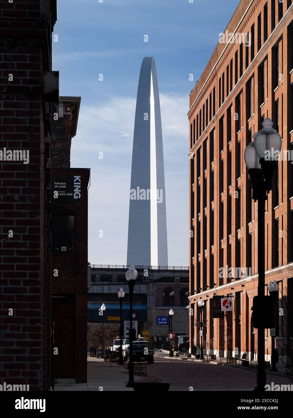 Gateway Arch, Location: St. Louis MO, Architect: Eero Saarinen Stock ...