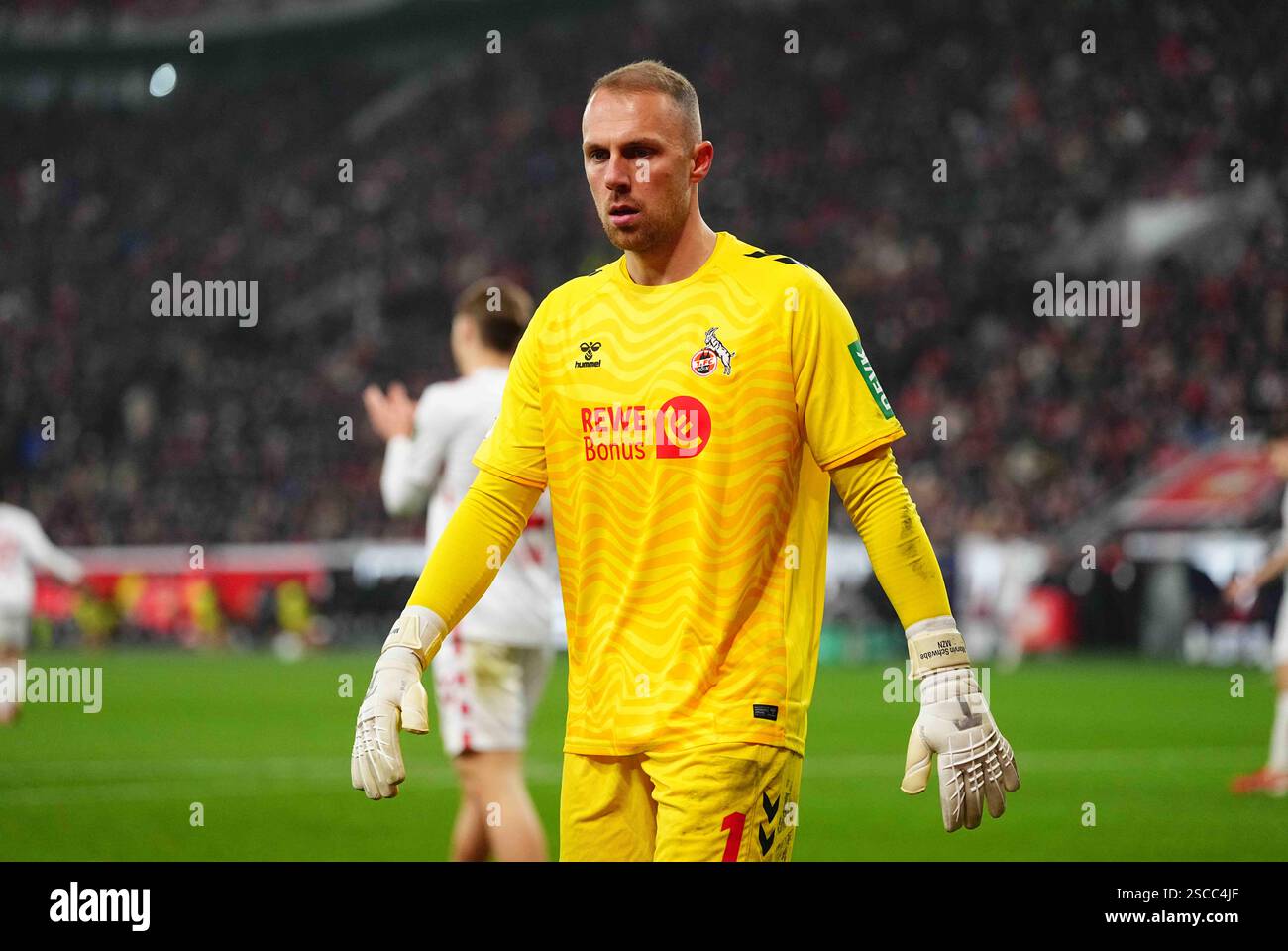 Bay Arena, Leverkusen, Germany. 05th Feb, 2025. Marvin SchwÃ¤be of 1.FC ...