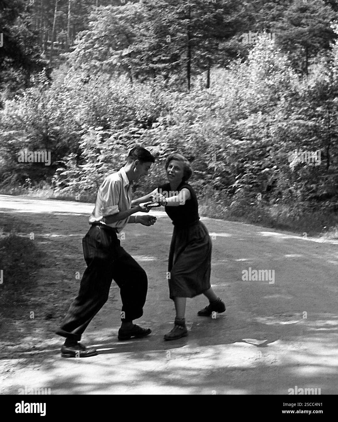 Woman switzerland Black and White Stock Photos & Images - Alamy