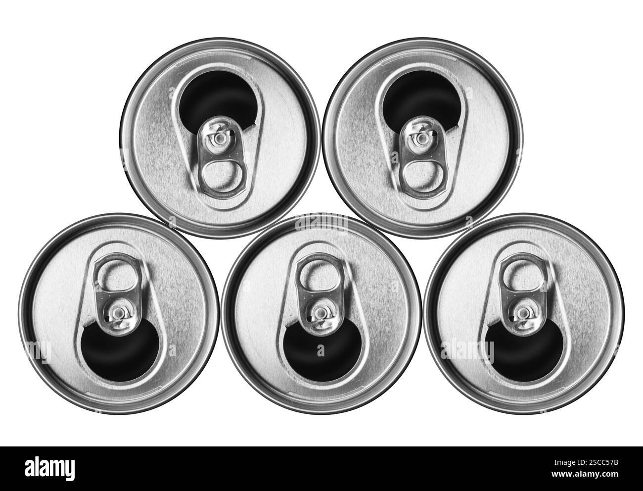 metal beer cans isolated on white background Stock Photo - Alamy
