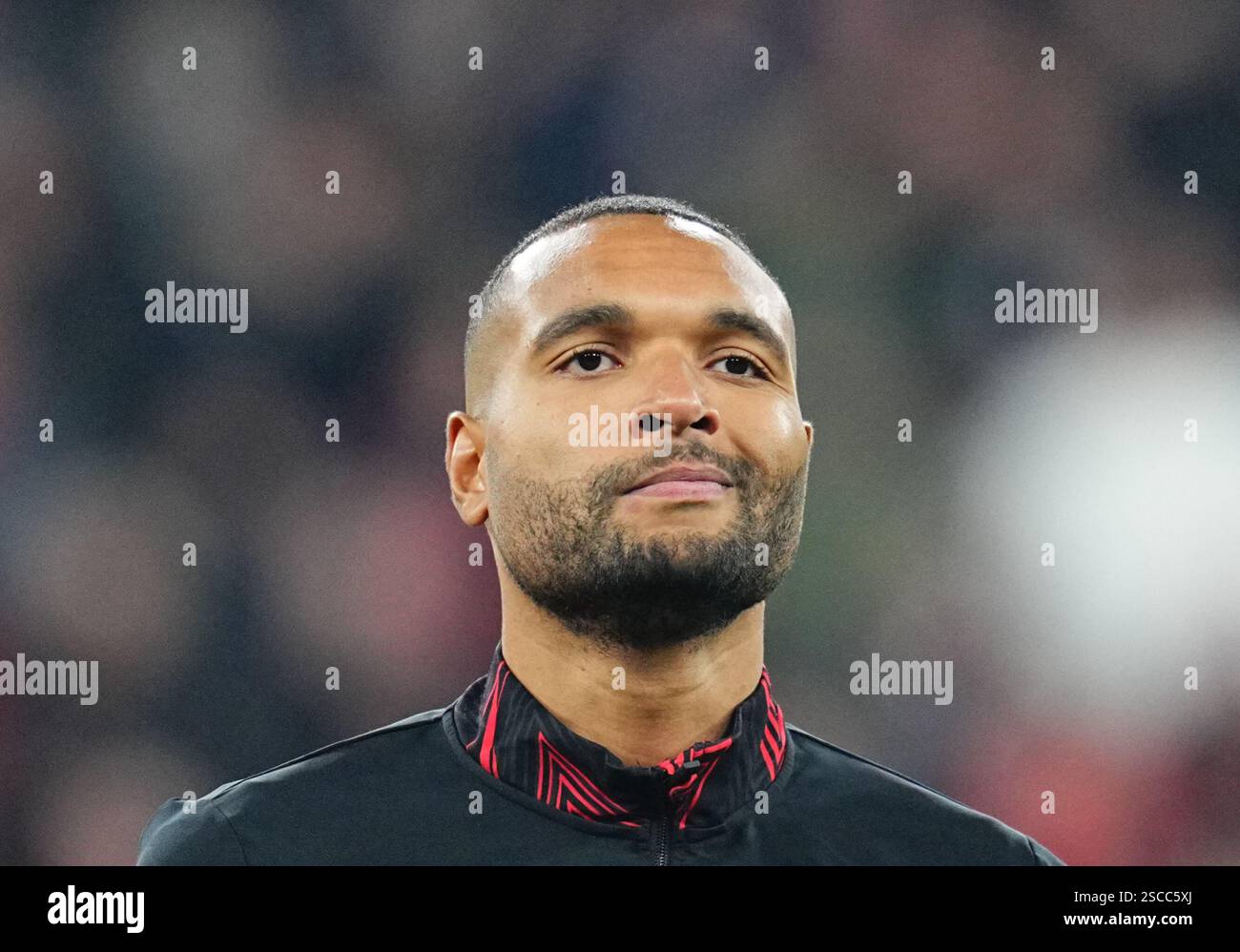 Bay Arena, Leverkusen, Germany. 05th Feb, 2025. Jonathan Tah of Bayer ...