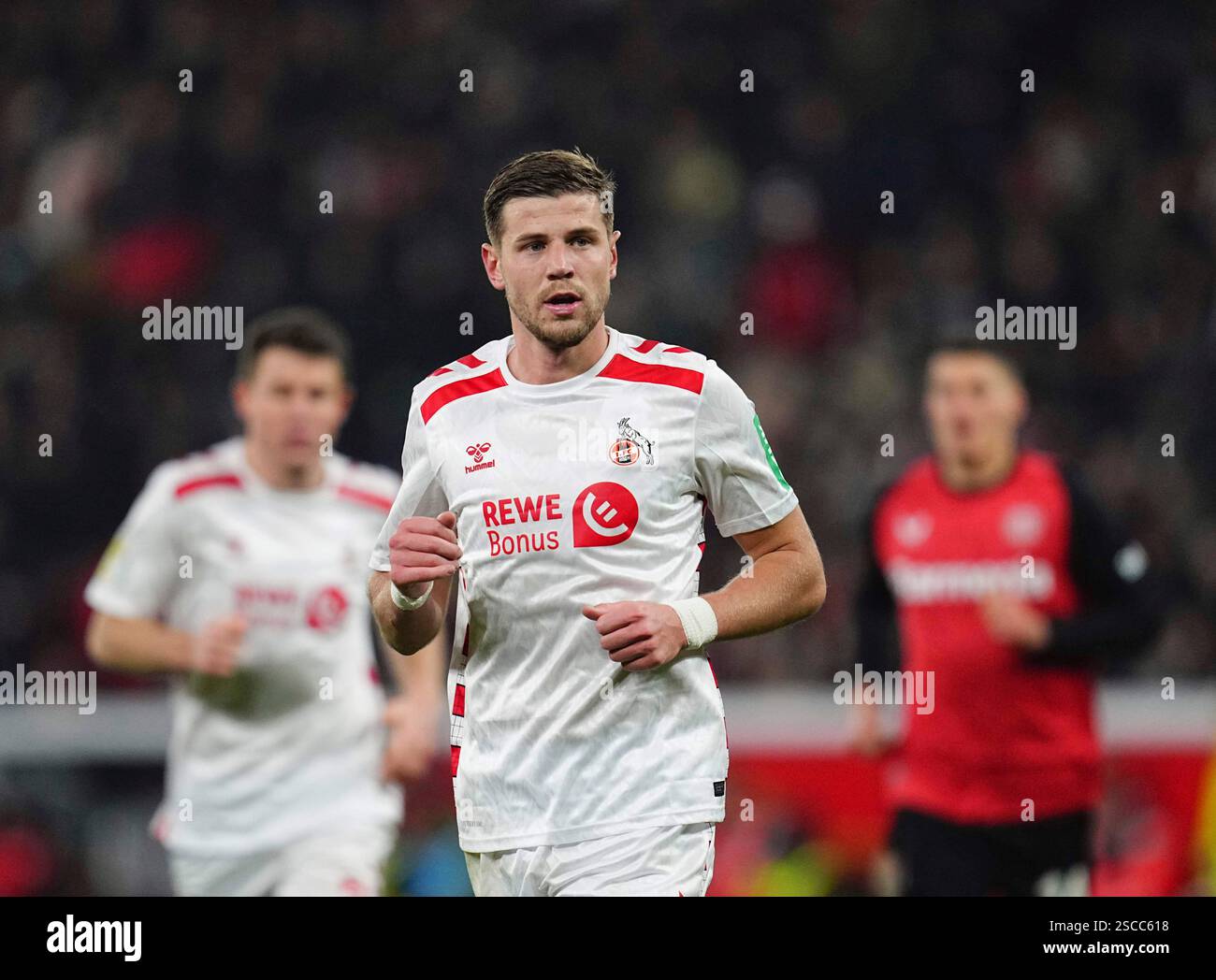 February 05 2025: Imad Rondic 1.FC KÃ¶ln heads during a DFB pokal ...