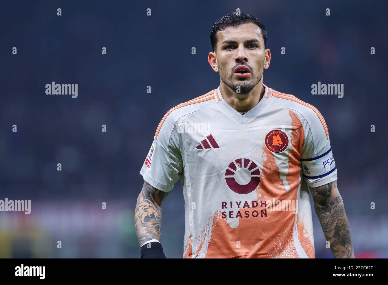Milan, Italy. 05th Feb, 2025. Leandro Paredes of AS Roma looks on ...