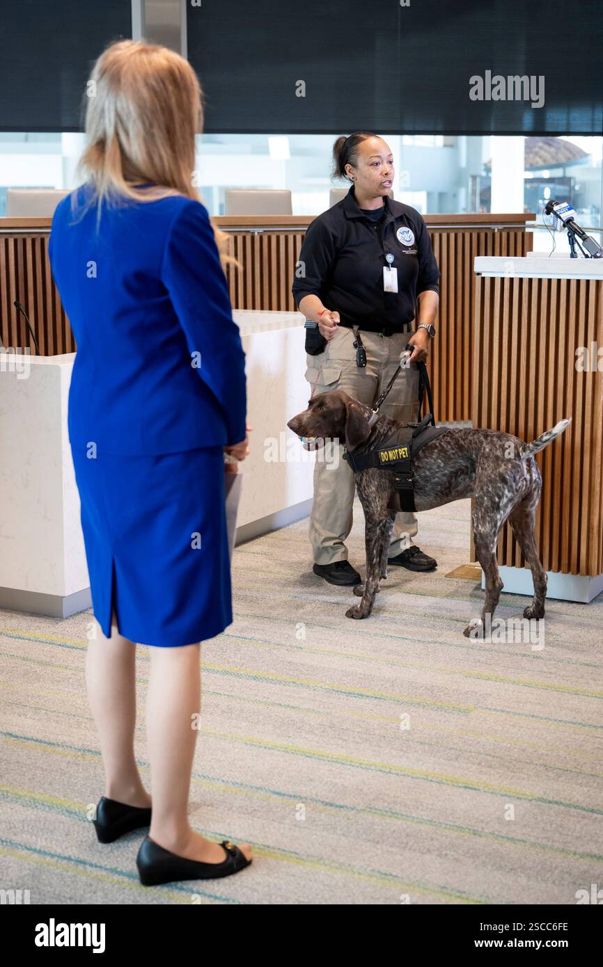Employees with the Department of Homeland Security (DHS) Transportation ...