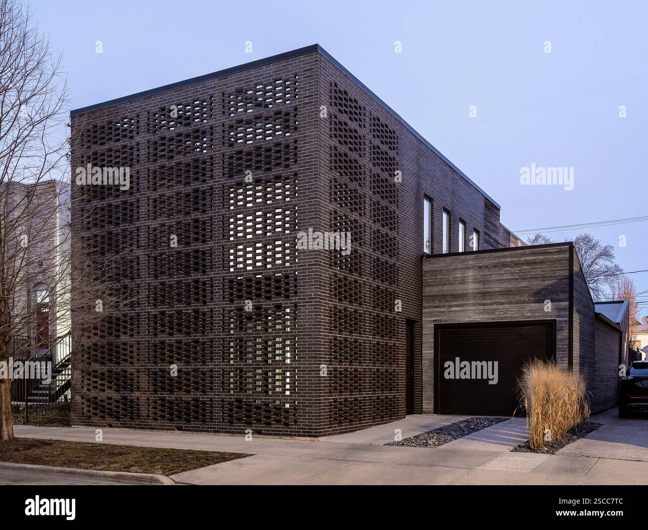 Brick Weave House, Location: Chicago IL, Architect: Studio Gang Stock ...