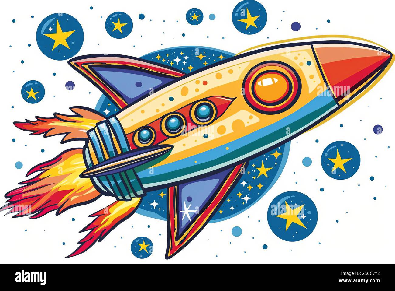 Fantasy alien in spaceship Cut Out Stock Images & Pictures - Alamy