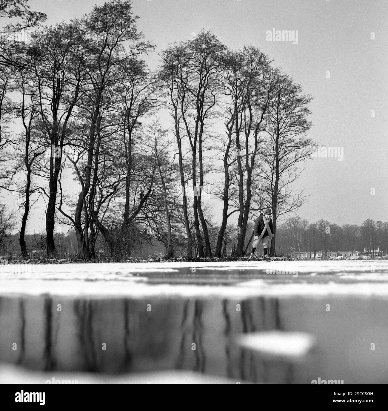 There go skating Black and White Stock Photos & Images - Alamy