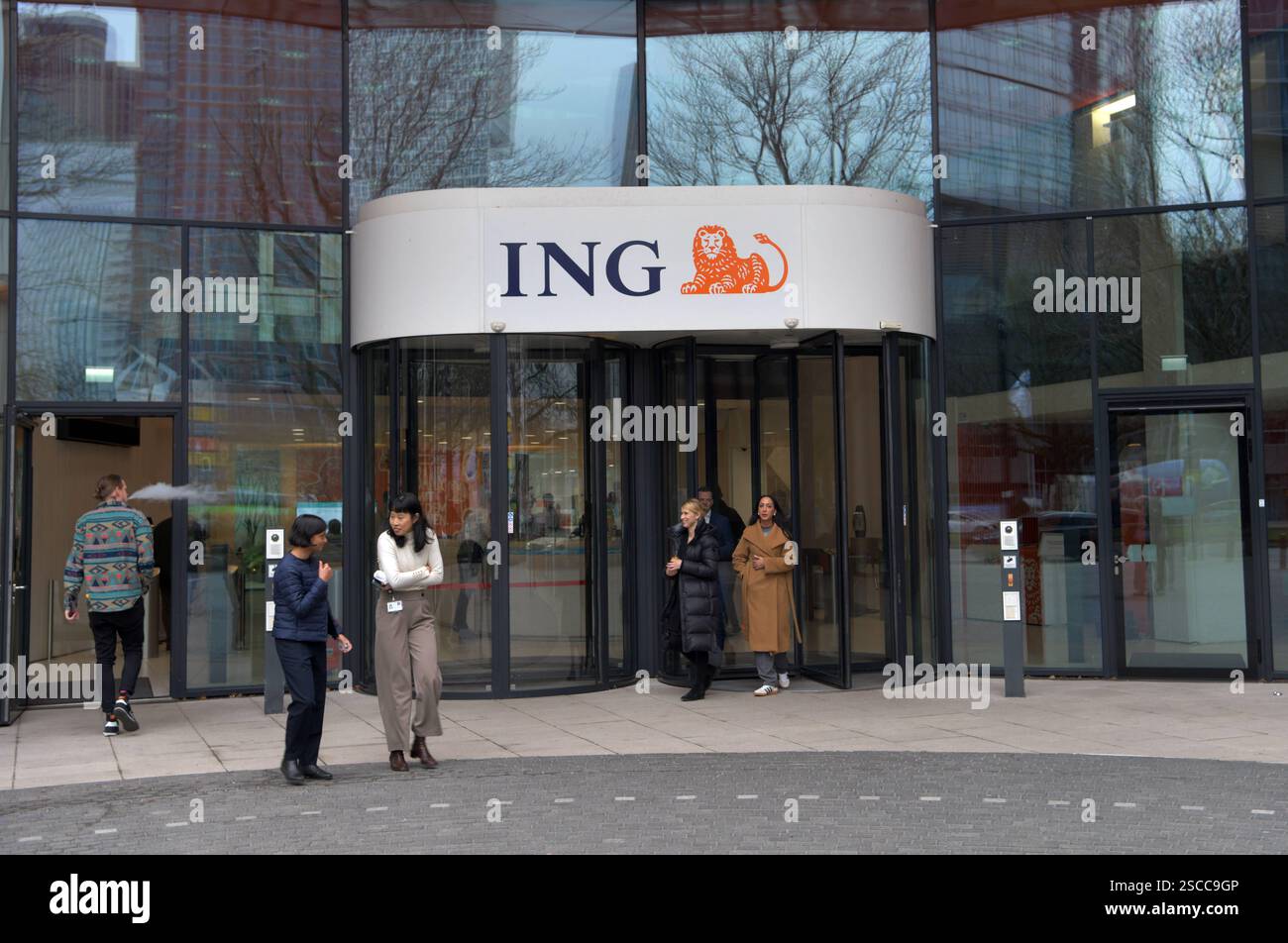 Deutschland, Frankfurt, 06.02.2025 Jahrespressekonferenz der ING ...