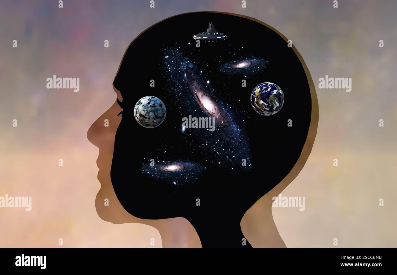 Time travel concept space hi-res stock photography and images - Alamy