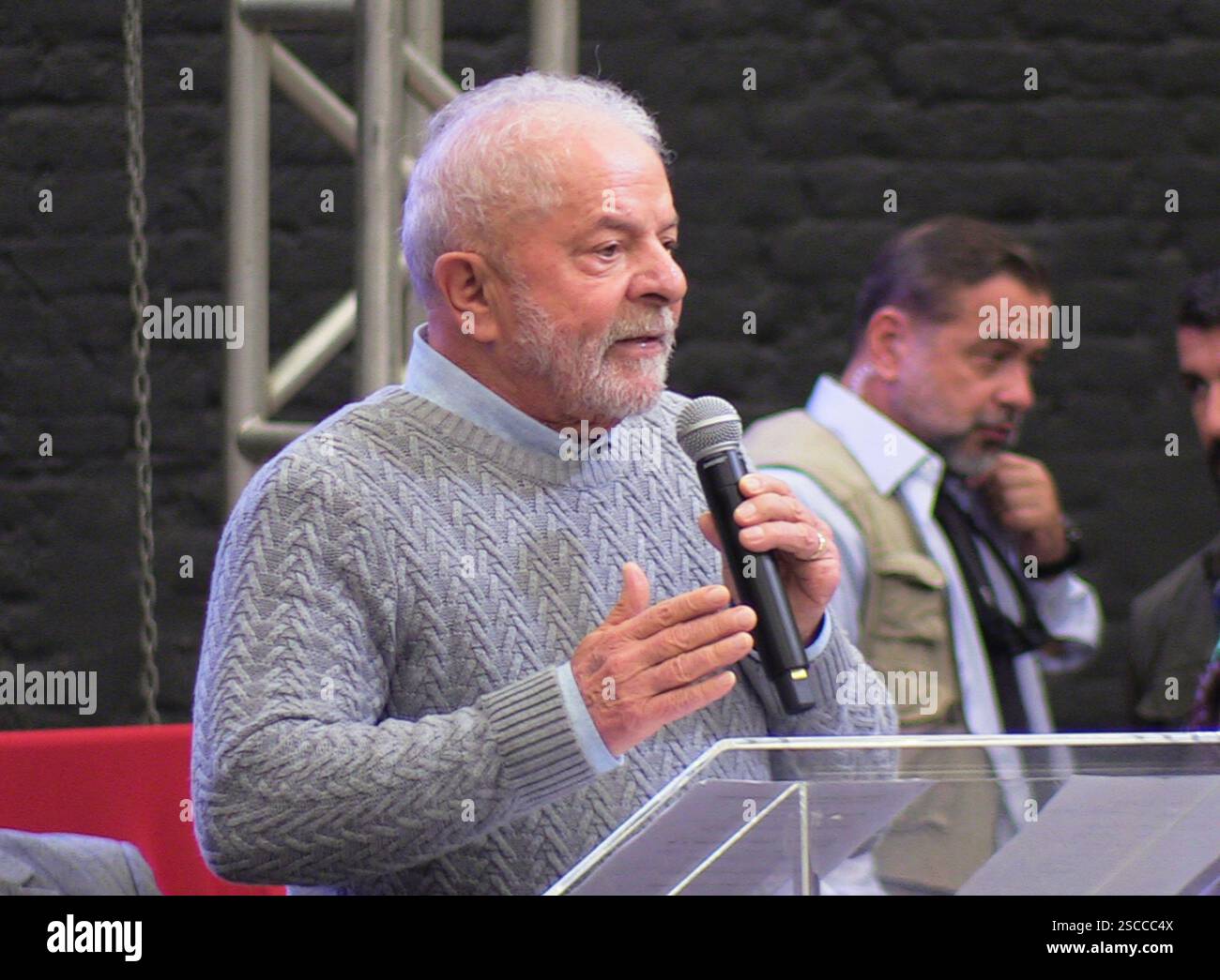 Lula and Janja participate in event in São Paulo Stock Photo - Alamy