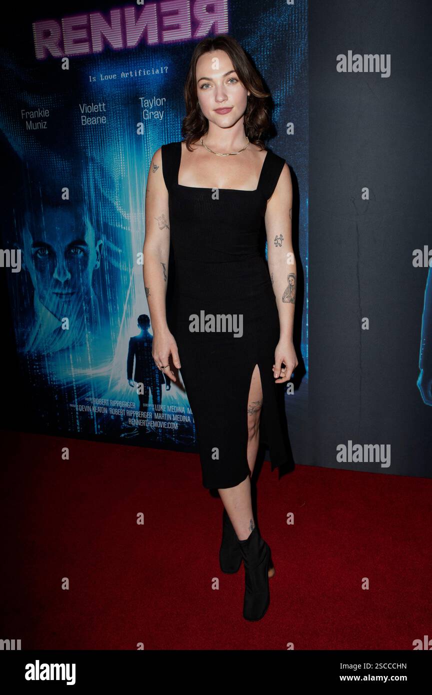 Violette Beane bei der Premiere des Kinofilms 'Renner' im Culver ...