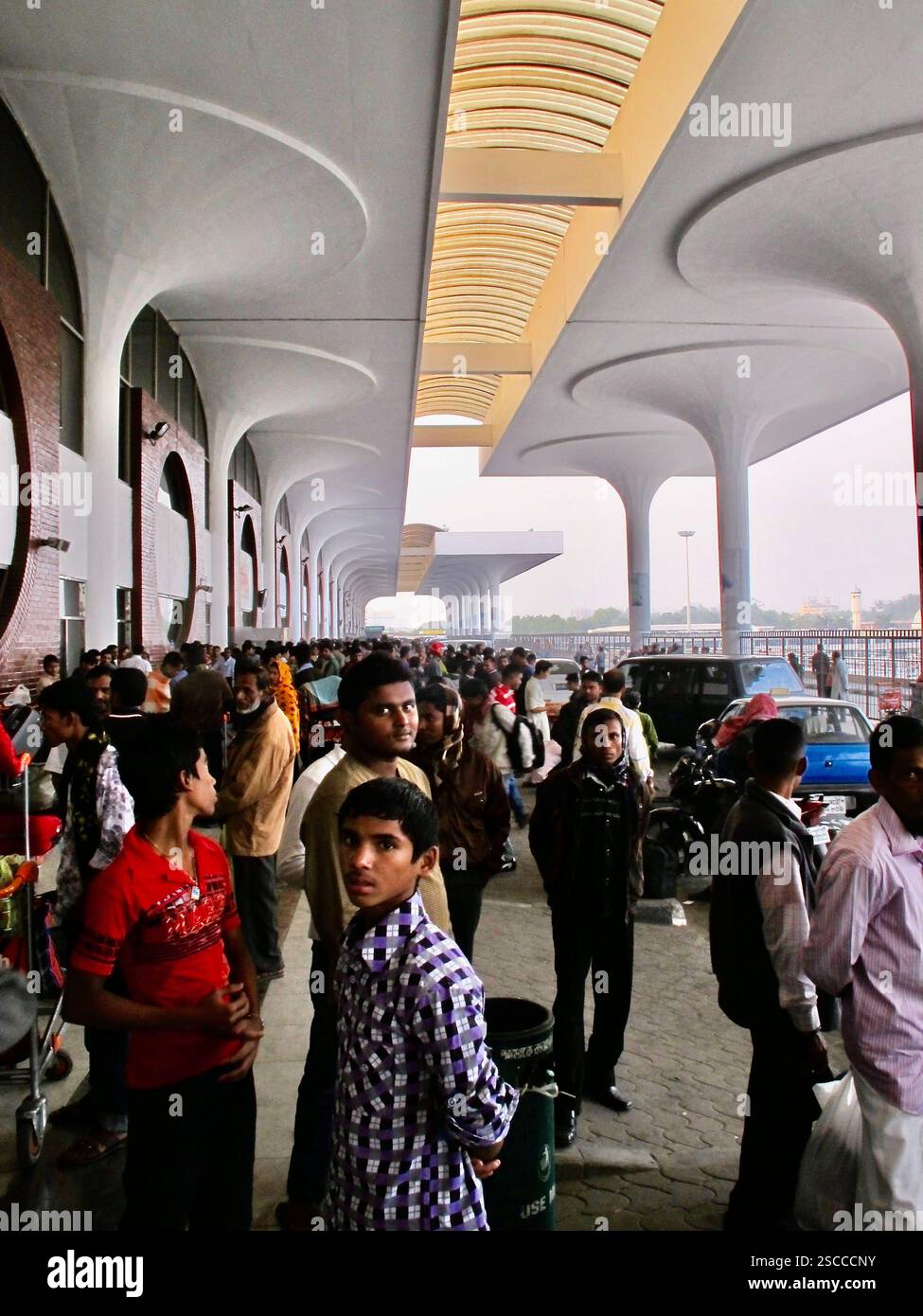 Exterior of Hazrat Shahjalal International Airport, Dhaka, before the ...