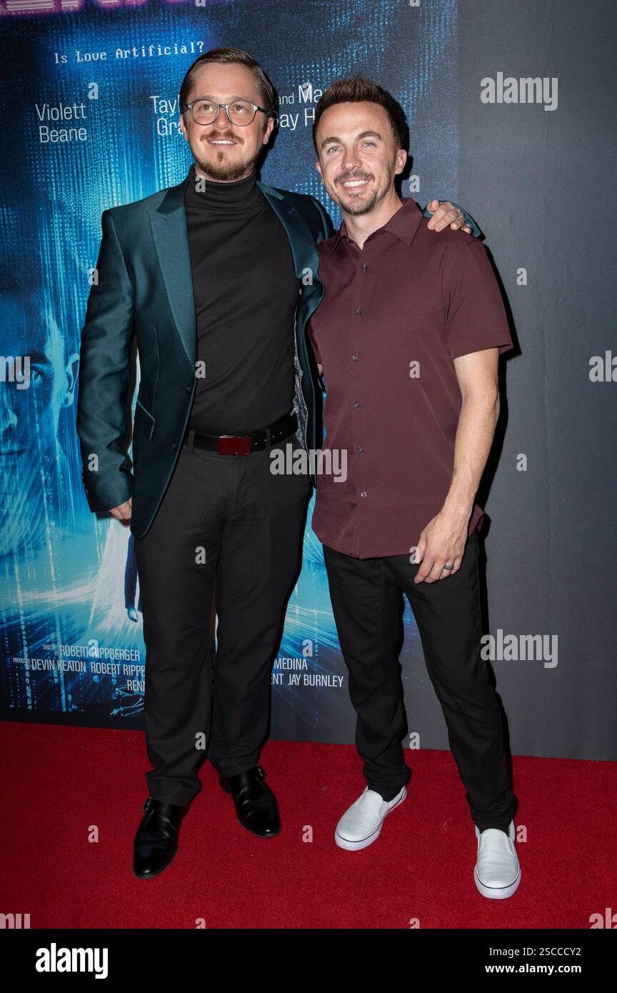 Robert Rippberger und Frankie Muniz bei der Premiere des Kinofilms ...