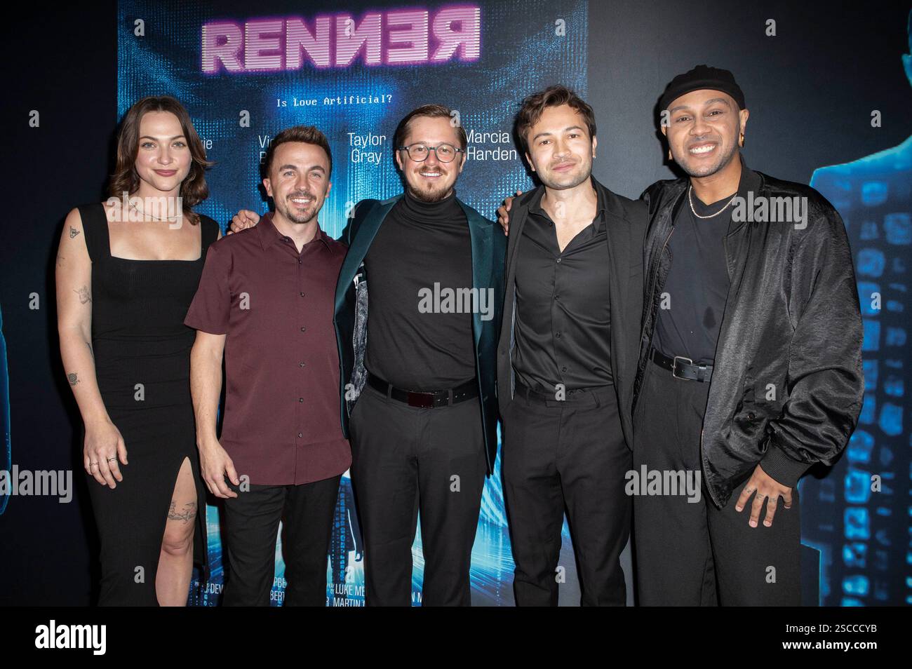 Violette Beane, Frankie Muniz, Robert Rippberger, Taylor Gray und Craig ...