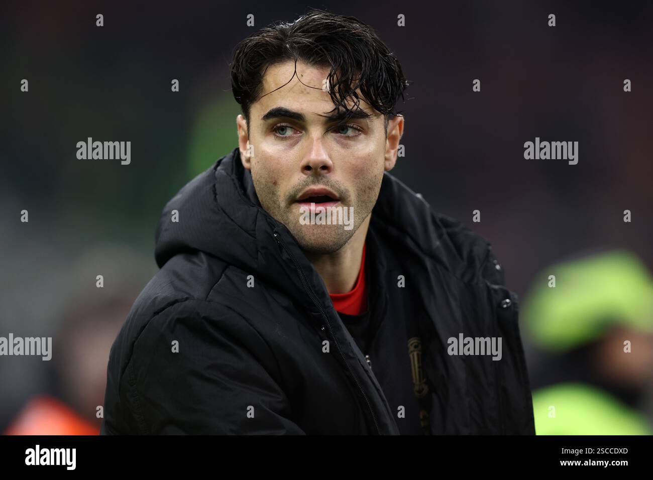 Milano, Italy. 05th Feb, 2025. Riccardo Sottil of Ac Milan looks on ...