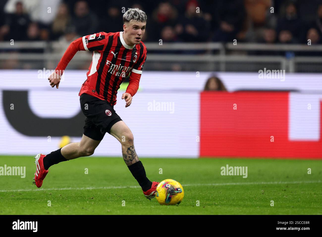 Milano, Italy. 05th Feb, 2025. Alejandro Jimenez of Ac Milan in action ...