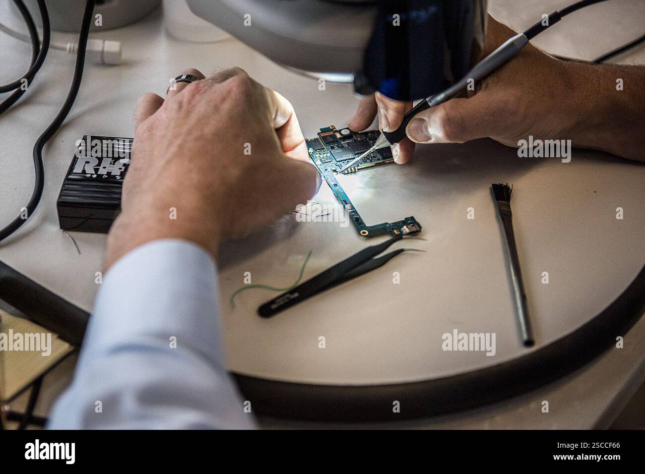 These photos were taken at the ICE Cyber Crimes Center in Fairfax, VA ...