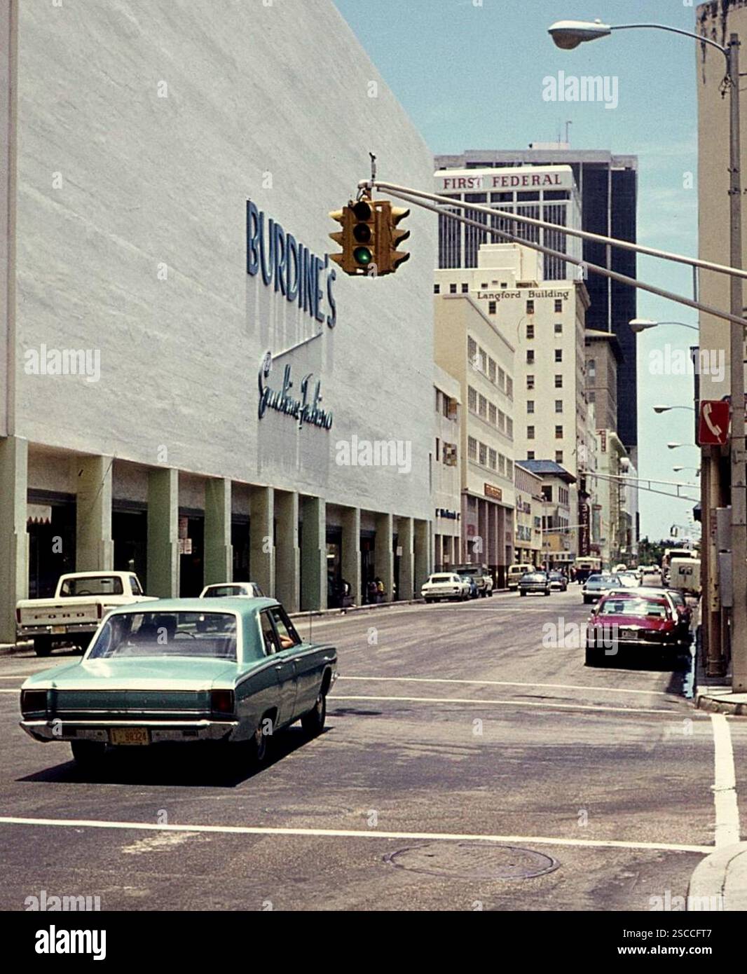 Street view in Miami. [automated translation] Stock Photo - Alamy