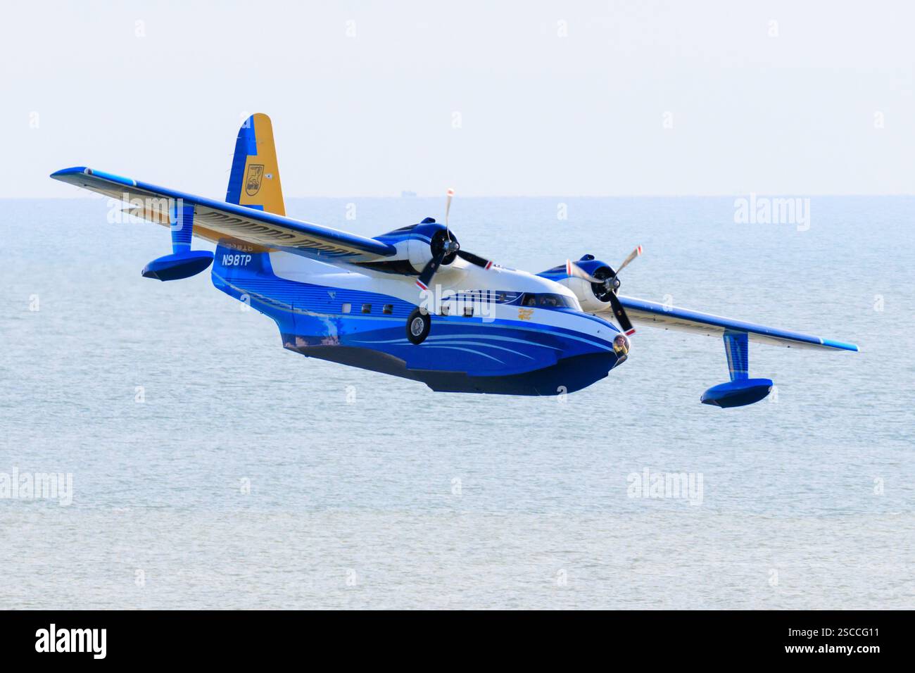 Grumman HU-16B Albatross N98TP plane Stock Photo - Alamy