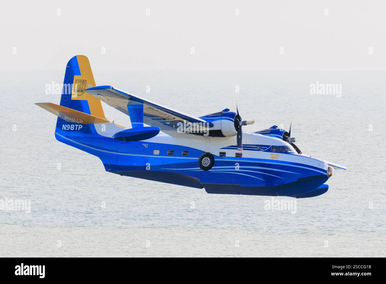 Grumman HU-16B Albatross N98TP plane Stock Photo - Alamy