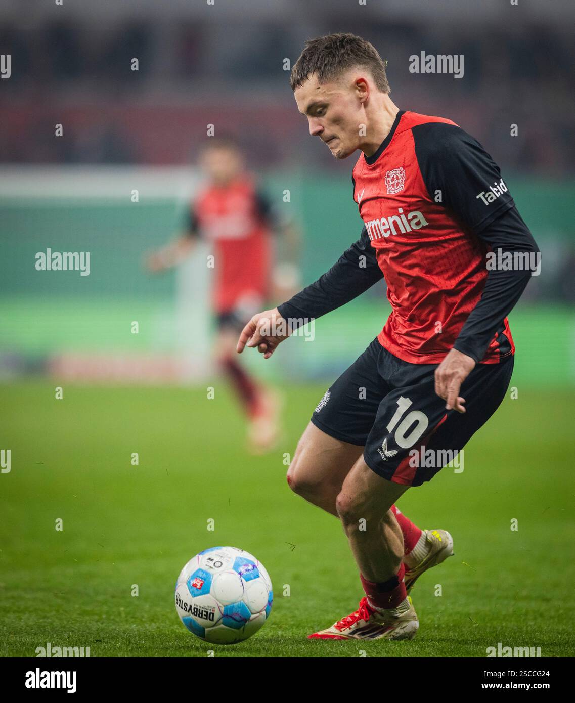 Leverkusen, Germany. 05th Feb 2025. Florian Wirtz (LEV) Bayer Leverkusen - 1. FC Köln 05.02.2025 ...